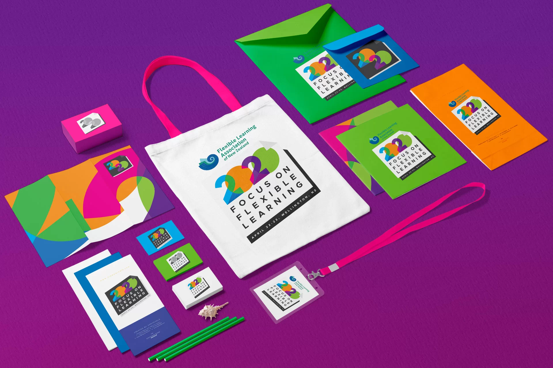 FLANZ Conference Branding - GSA Design