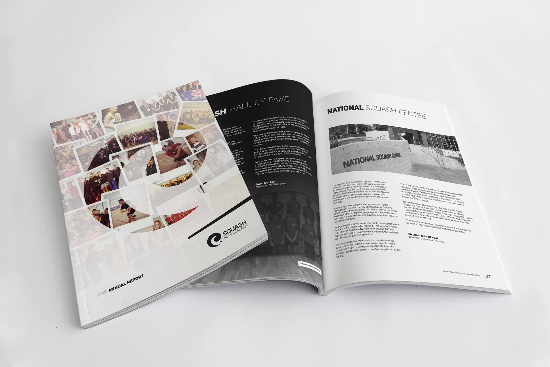 Squash New Zealand Annual Reports - GSA Design