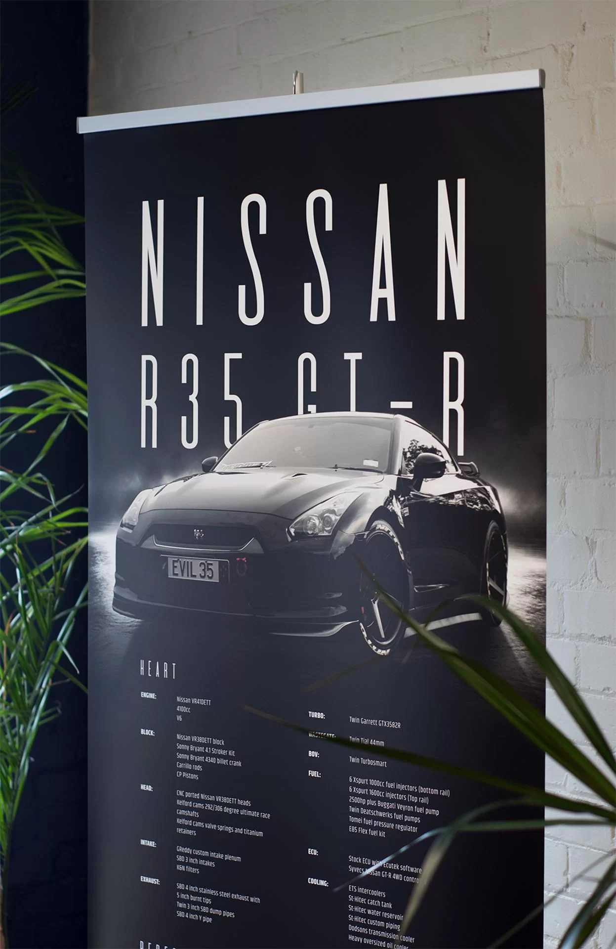 Nissan GTR Banner - GSA Design